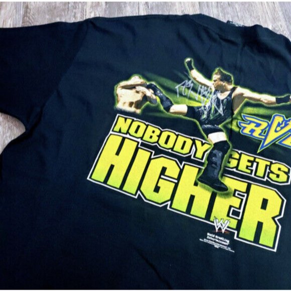 WWE | Shirts | Vintage Wwe 204 Rvd Rob Van Dam Wrestling Tee Shirt Size ...